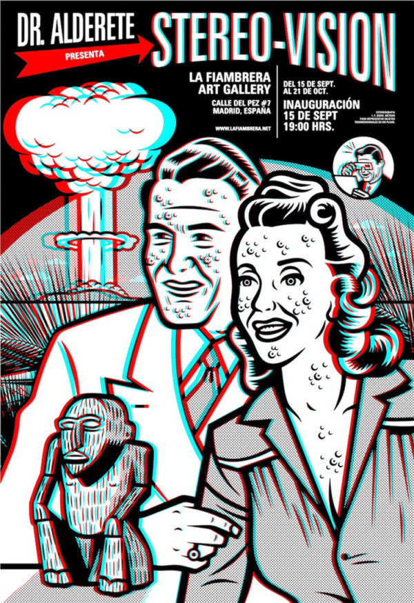 Dr. Alderete expone por primera vez en Madrid - Zona de Obras